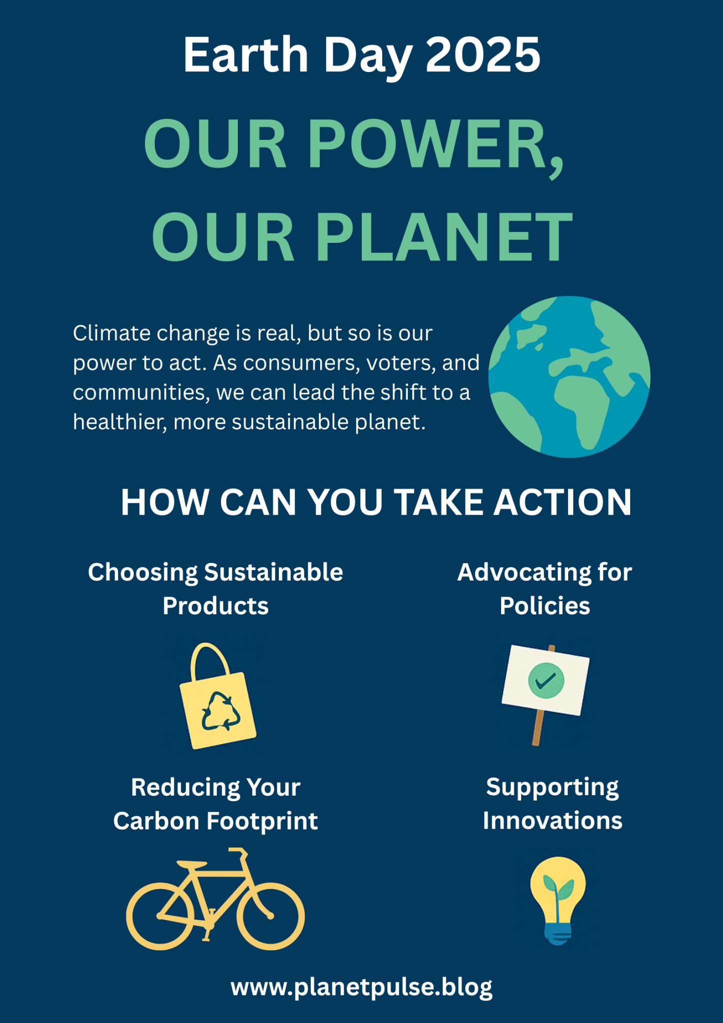 Earth Day 2025: Our Power, Our Planet – Planet Pulse
