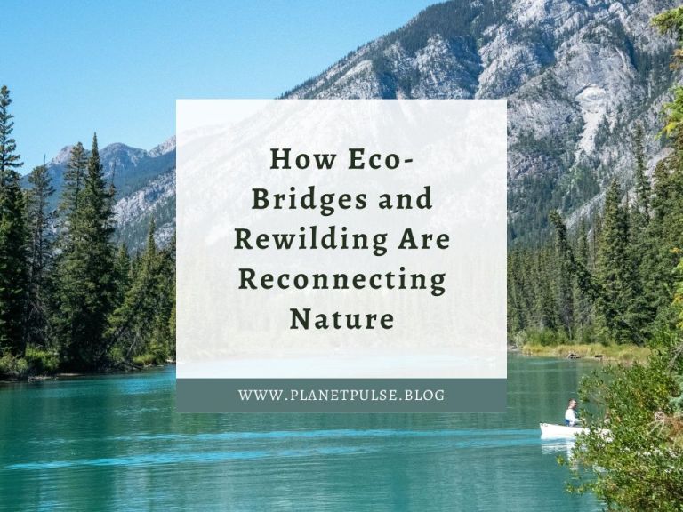 How Eco-Bridges and Rewilding Are Reconnecting Nature – Planet Pulse