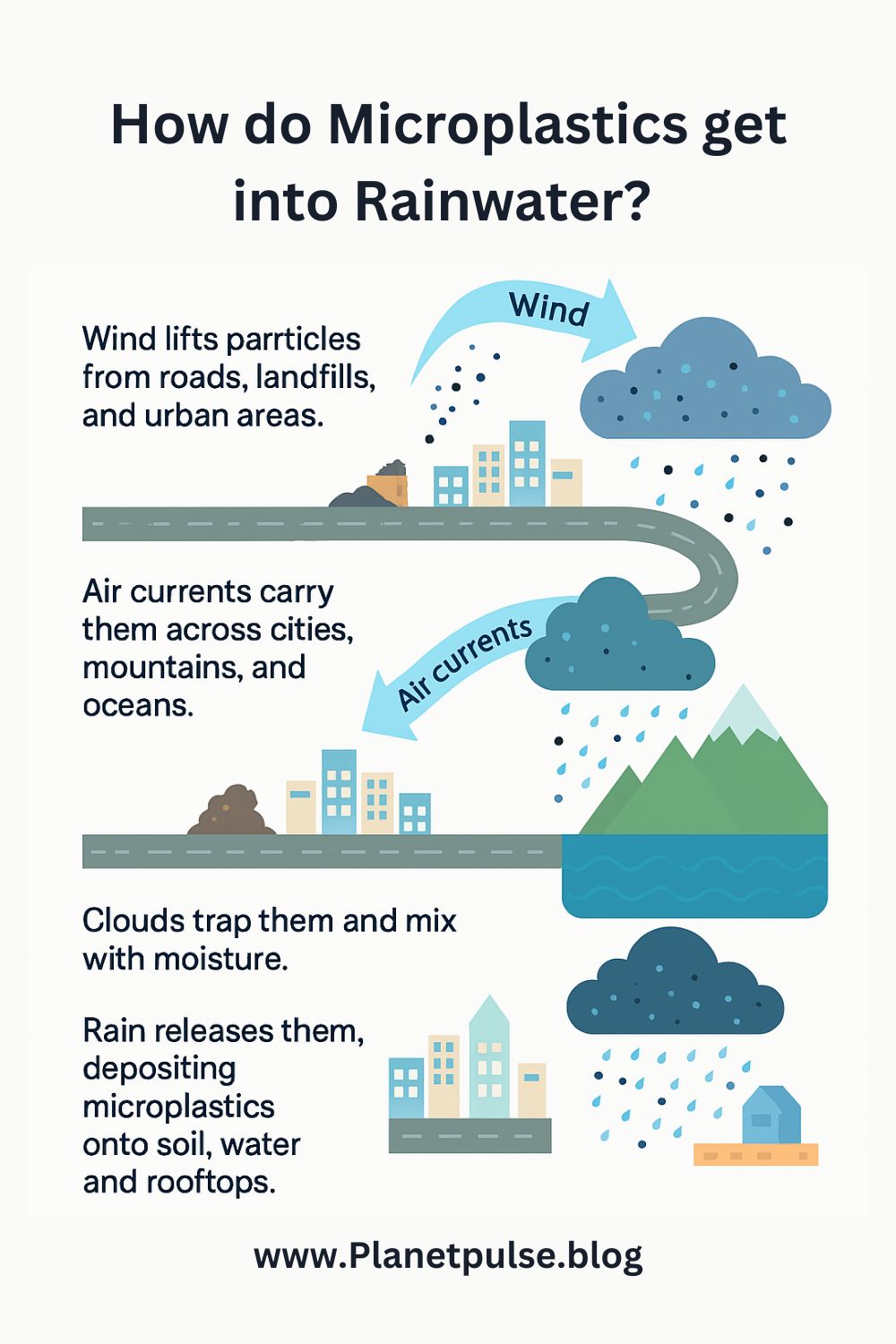 Microplastics in Rainwater: A Hidden Natural Disaster? – Planet Pulse