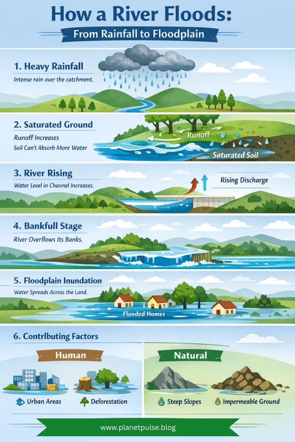 What Are Fluvial (River) Floods? Causes, Impacts and Management ...